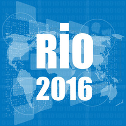 Rio Olympics Brochures with Abstract Background Vector Images (89)