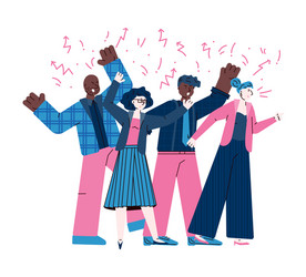 Angry Mob Vector Images (over 310)