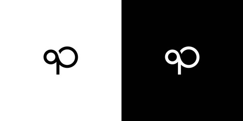 Gb or bg initial letter logo design concept Vector Image