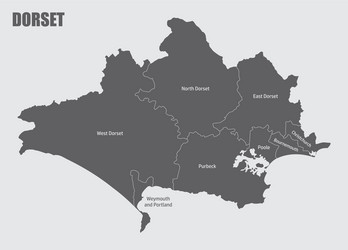 Dorset Map Vector Images (66)