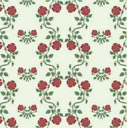 Floral textile design Royalty Free Vector Image