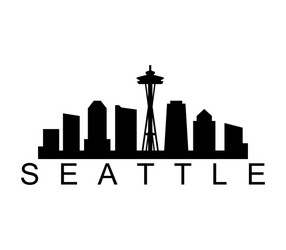 Seattle icon Royalty Free Vector Image - VectorStock