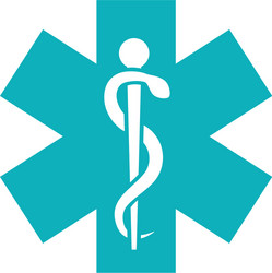 Caduceus Medical Symbol Royalty Free Vector Image