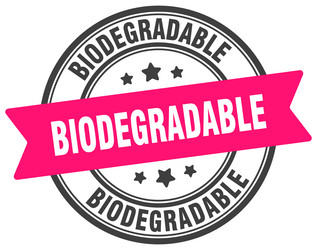 Bio stamp label on transparent background Vector Image