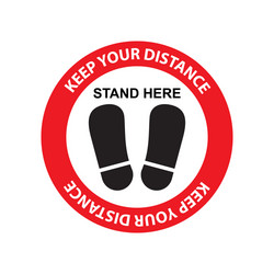 Keep Distance Sign Vector Images (over 3,600)