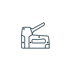 Clamp icon monochrome simple sign from Royalty Free Vector