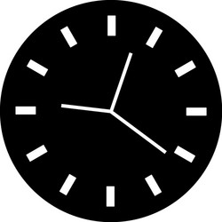 Clock design Royalty Free Vector Image - VectorStock