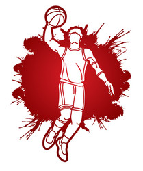 Basketball Splatter Vector Images (over 120)