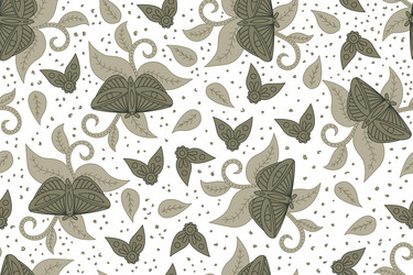 Pattern design with modern motifs and paste Vector Image