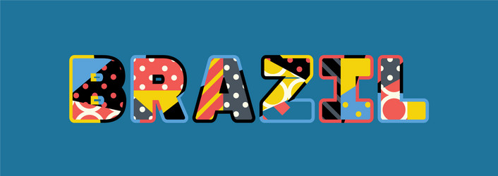 Brazil Word Art Vector Images (over 180)