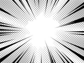 Radial line drawing action speed lines stripes Vector Image