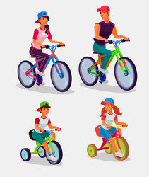 Child bike Royalty Free Vector Image - VectorStock