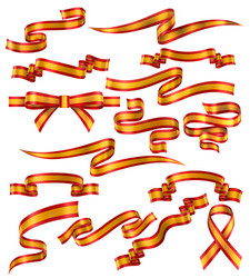 Ribbons of europe Royalty Free Vector Image - VectorStock