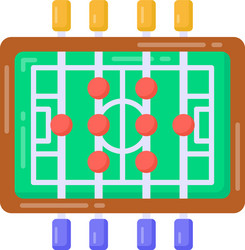 Foosball Royalty Free Vector Image - VectorStock