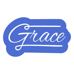 Goodbye quote lettering cut out Royalty Free Vector Image