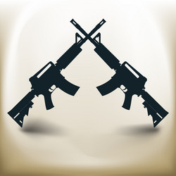 Gun Royalty Free Vector Image - VectorStock
