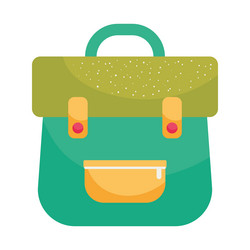 Drawstring backpack icon Royalty Free Vector Image
