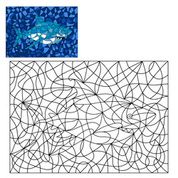 Fish Batik Vector Images (93)