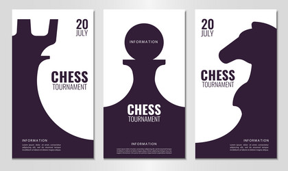 Chess banner Royalty Free Vector Image - VectorStock