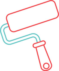 Paint roller Royalty Free Vector Image - VectorStock