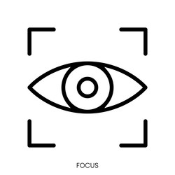 Implode icon line art style design isolated on Vector Image