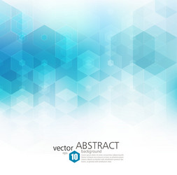 Abstract geometric background with triangle Vector Image