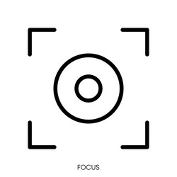 Implode icon line art style design isolated on Vector Image