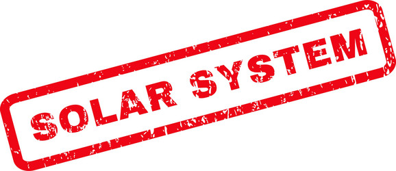 Solar rubber stamp Royalty Free Vector Image - VectorStock