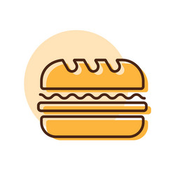 Subway Sandwich Sandwiches Vector Images (94)