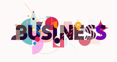 Science lettering concept designtypographic poster