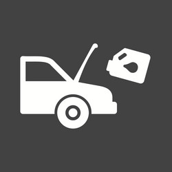 Warning dashboard car icon engine oil level Vector Image