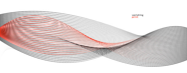 Smooth and relaxing shape abstract background Vector Image