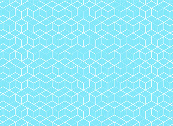 Elegant hexagonal 3d cube style pattern background