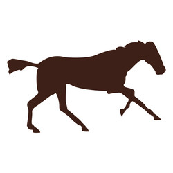 Horse riding sequence 10 Royalty Free Vector Image