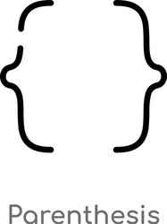 Parenthesis Vector Images (over 900)