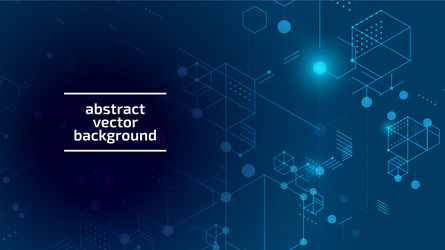 Abstract digital lines Royalty Free Vector Image