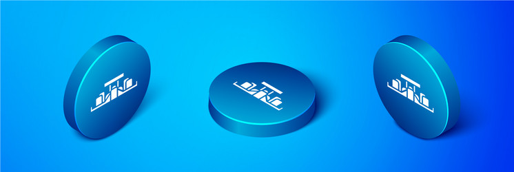 Isometric formula 1 racing car icon isolated Vector Image