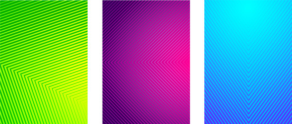 A4 fading line pattern background set Royalty Free Vector