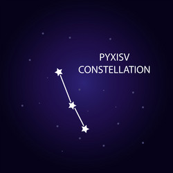 Pyxis Constellation Vector Images (13)