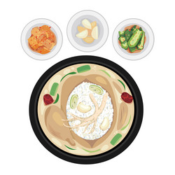 Chicken stew Royalty Free Vector Image - VectorStock