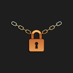 Padlock Chain Bondage Vector Images (over 100)