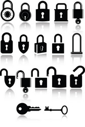 Keylock icon Royalty Free Vector Image - VectorStock