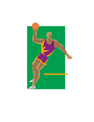 Passing Basketball Vector Images (over 1,900)