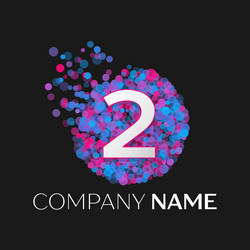 Pixelated Number 2 Vector Images (over 190)