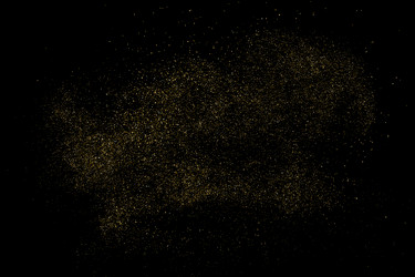 Golden stardust Royalty Free Vector Image - VectorStock