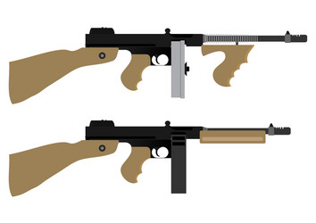 Tommy Gun Vector Images (over 580)