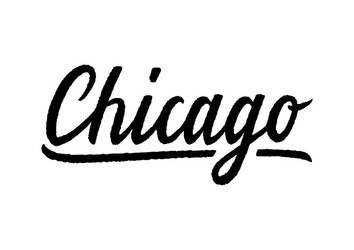Chicago Lettering Drawn Vector Images (49)