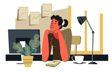 Woman Thinking Vector Images (over 26,000)