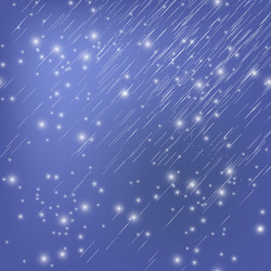 Meteor shower seamless pattern Royalty Free Vector Image
