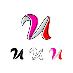 Curvy Alphabet Vector Images (over 4,000)